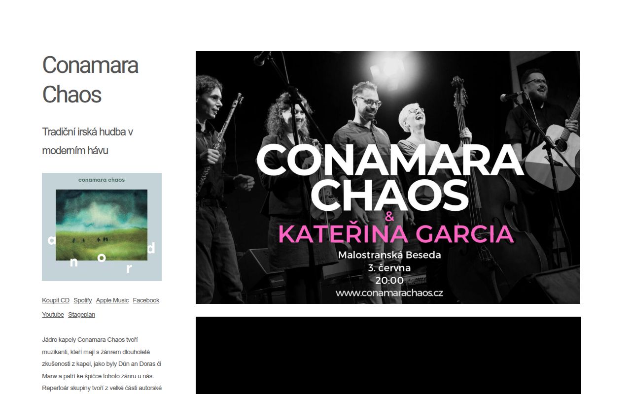 Kapela Conamara Chaos, irska hudba